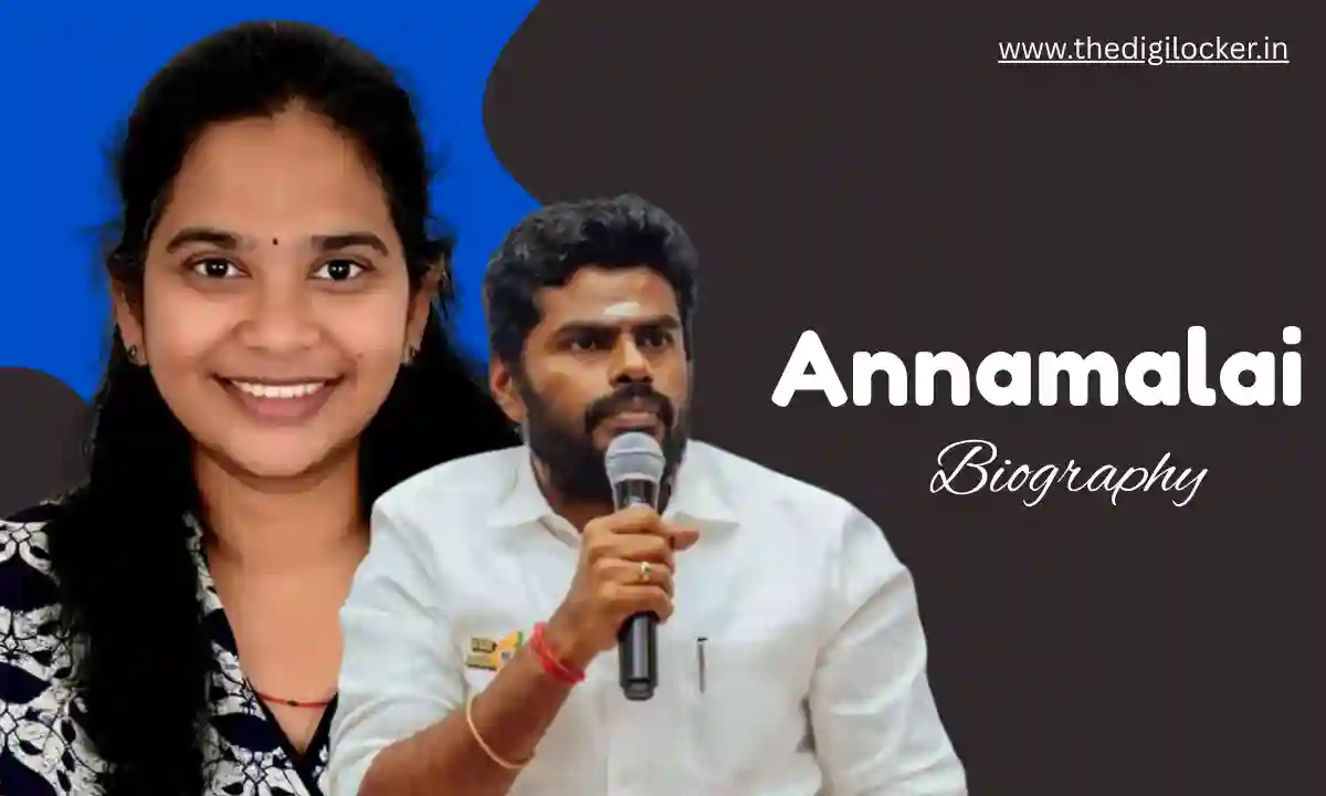 Annamalai Wife, Age, Biography, Career, Net Worth & More - Digilocker ...